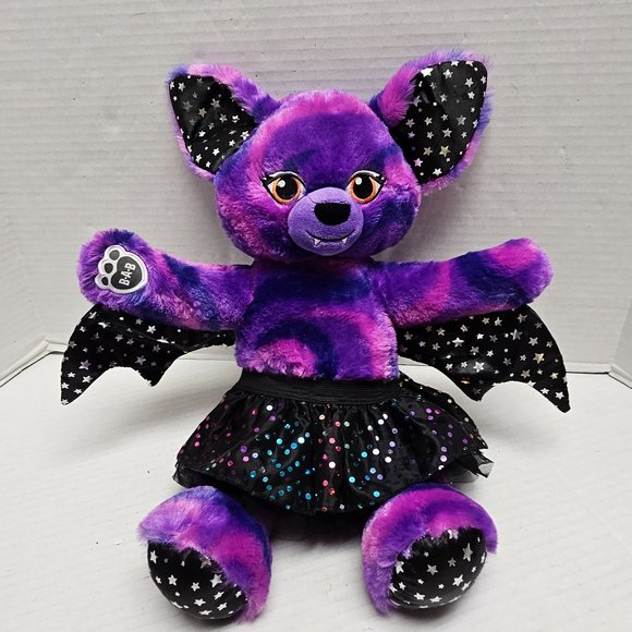 Build-A-Bear | Toys | Build A Bear Starry Night Purple Black Silver ...